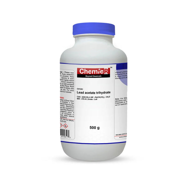 Lead Acetate Trihydrate Lab Grade | CAS 6080-56-4 | Chemical World ...