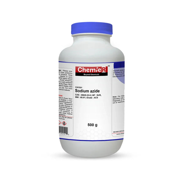 Sodium Azide ACS Grade | CAS 26628-22-8 | Chemical World – Chemical Worlds