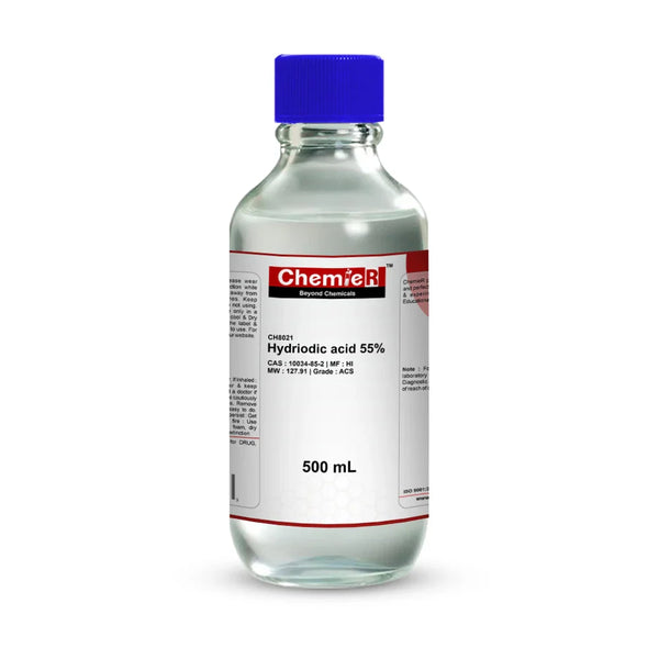 Hydriodic acid 55% ACS Grade | CAS 10034-85-2 | Chemical World ...