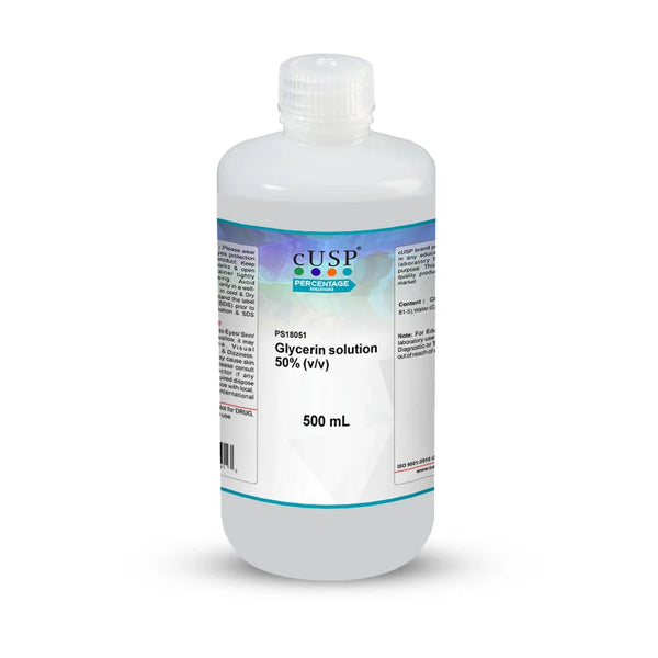 Glycerin Solution 50% V/V | PS18051 | Percentage solution – Chemical Worlds